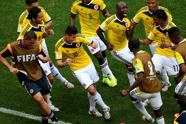 Colombia 2-1 sobre Costa de Marfil