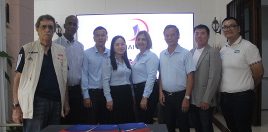 Marabana y Thai Binh Corporation firman convenio de patrocinio